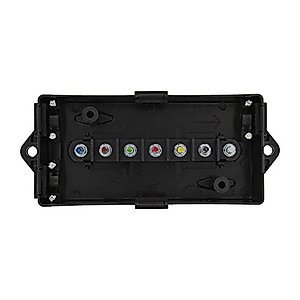 Dumble Electrical Wire Connector Junction Box 1-Pack Trailer, Camper, RV Light 7 Gang/Pole Automotive Wiring Rewiring