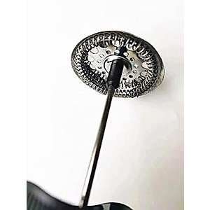 Universal French Press screen 4 inch for 34oz/8 cups/1000ml coffee press, 4 Pack french press filter replacement screen with metal center ring