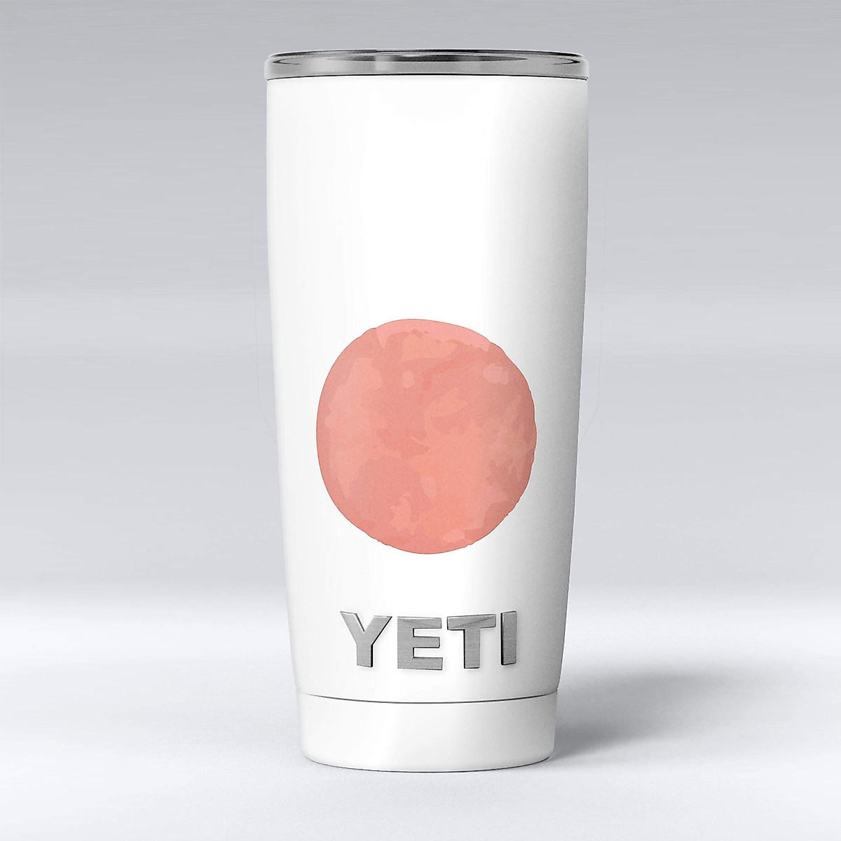 Design Skinz The Red and White Polka Dot Pattern - Skin Decal Vinyl Wrap Kit Compatible with The Yeti Rambler Cooler Tumbler Cups