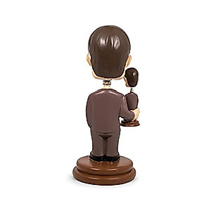 Surreal Entertainment The Office Double Dwight Resin Bobblehead | Collectible Action Figure Statue, Desk Toy Accessories | Novelty Gifts for Home Office Decor | 5 Inches Tall