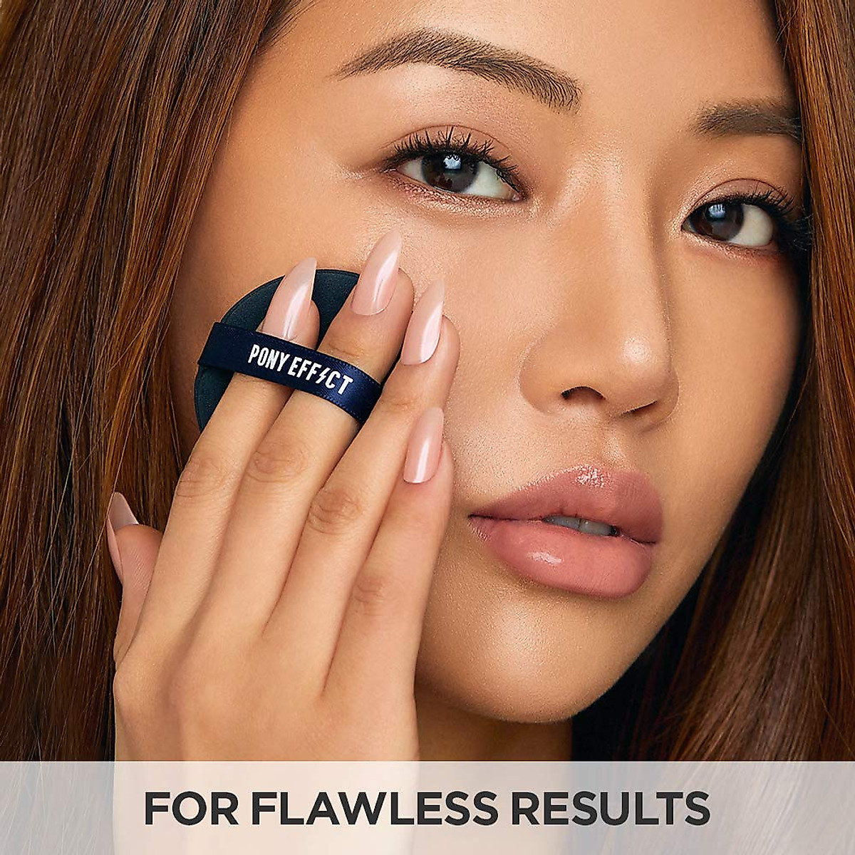 PONY EFFECT Smooth Dough Puff V2 | Cushion Puff | 2 Pcs Powder Puff for cushion makeup | K-Beauty