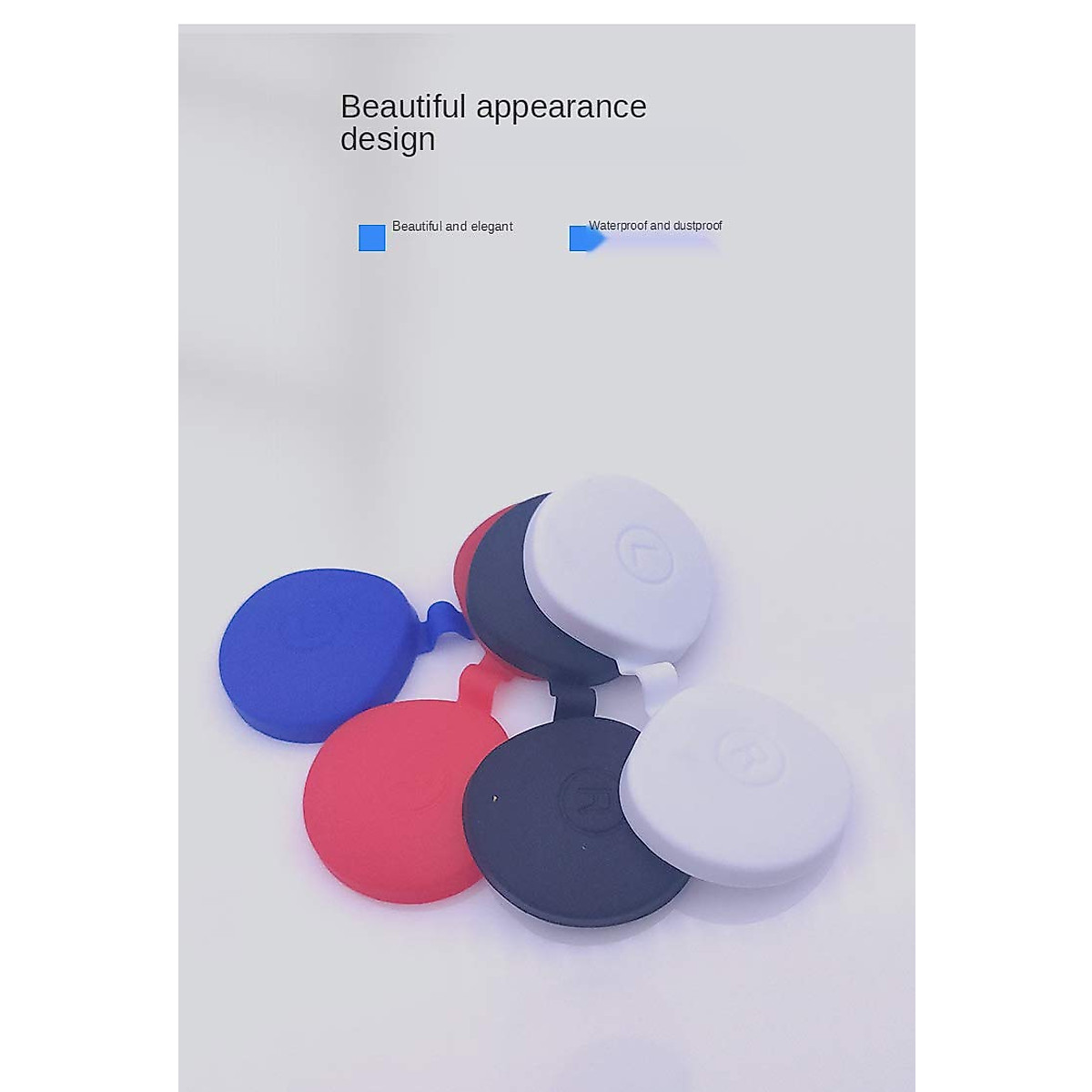 SiliconeLens Cover for Oculus Quest 2 Dust Proof Cover for Oculus Quest 2 Anti-Scratching Lens Protector (Blue)