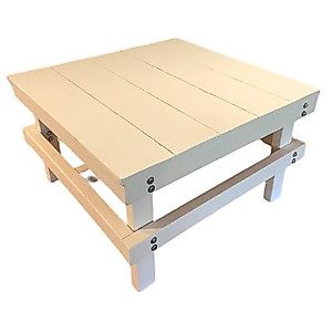 Made in the USA | Homemade Wooden Laundry Pedestal | Custom Heights 12"-18" H | Supports 500 LBS | Fit or Free Guarantee | Samsung, LG, GE, Whirlpool, Etc