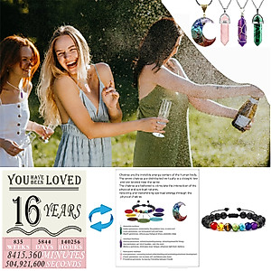 Carselage 16th Birthday Gifts for Girls, Unique Sweet 16 Birthday Gift Ideas, Happy 16 Year Old Birthday Decorations Gifts for Teenager Girls, Younger Sister, Daughters, Granddaughters