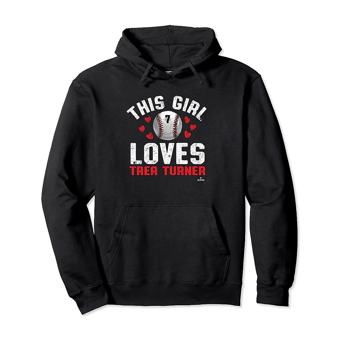This Girl Loves Trea Turner Philadelphia MLBPA Pullover Hoodie