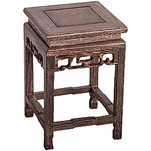 Cabilock Tall Plant Stand Pot Holder Flower Shelf Rack Display Table Wood Plant Riser Stands Stool Bonsai Holder