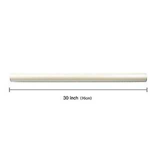 RUSPEPA Off White Matte Wrapping Paper-81.5 Sq Ft-Solid Color Pearly-lustre Paper Perfect for Wedding, Birthday, Christmas, Baby Shower -30Inch X 32.8Feet