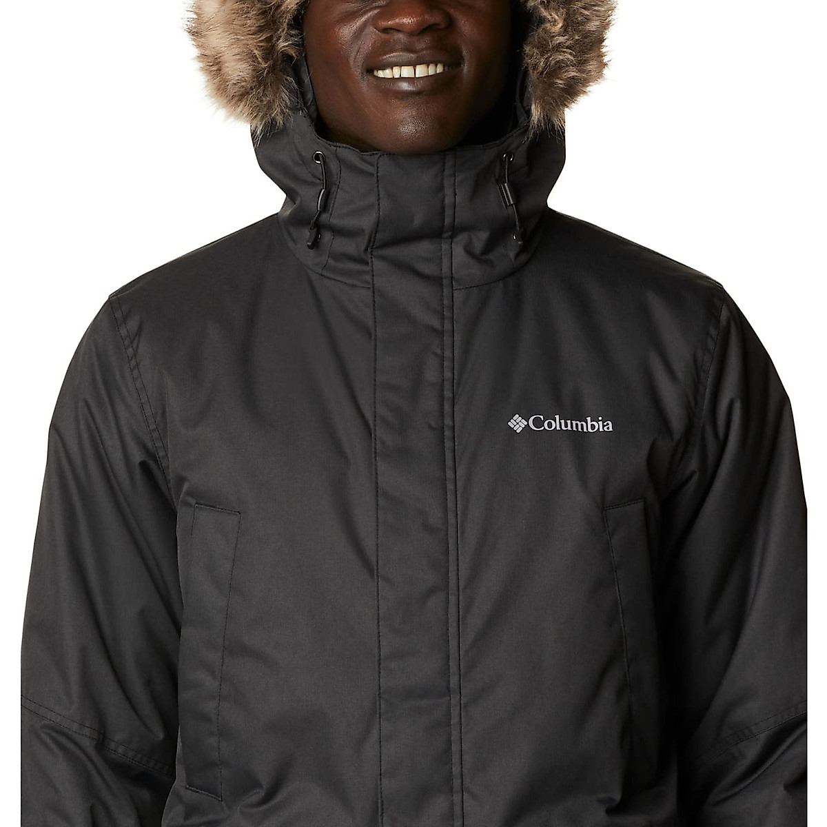Columbia Men's Penns Creek II Parka, Black, Small