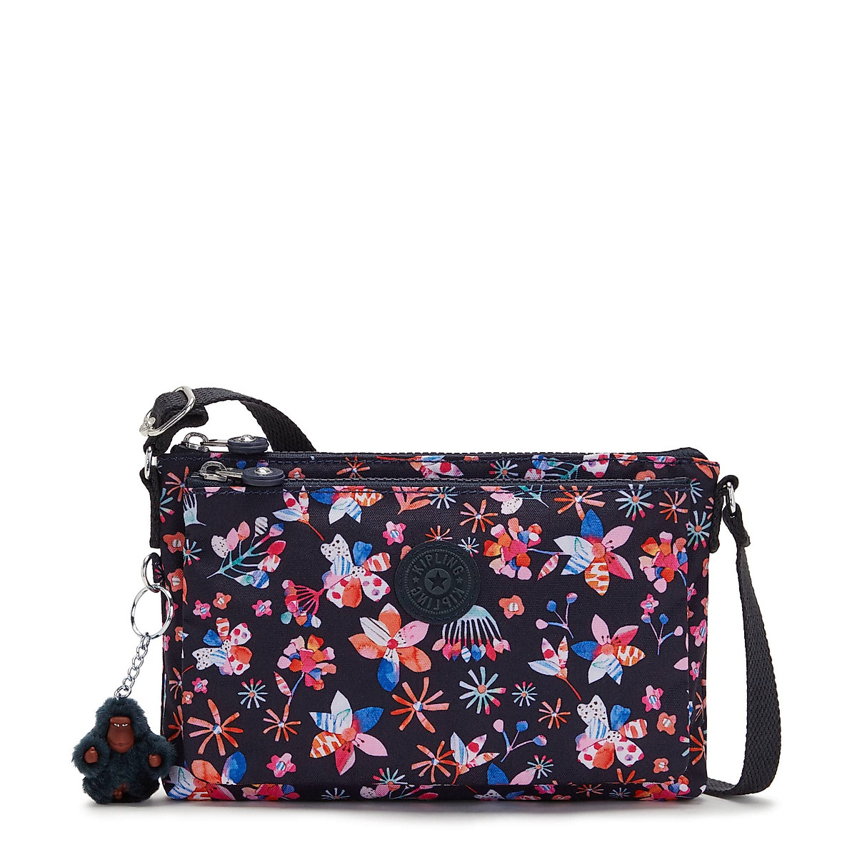 Kipling Mikaela Printed Crossbody Bag Festival Blossom