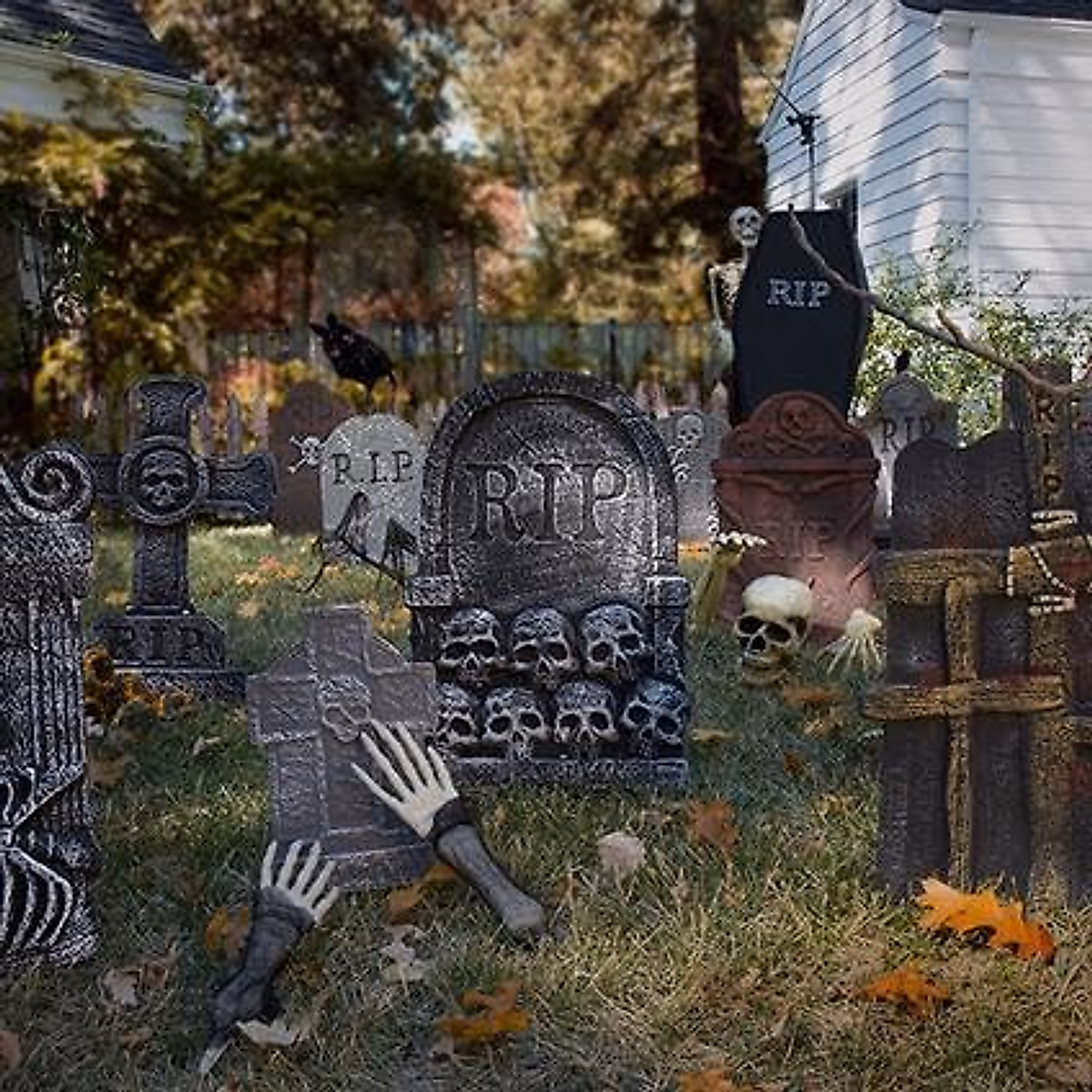 Amscan Halloween Cemetery Pop Up Coffin, Home Decor, 60" H x 24" W x 9 1/2" D 1 ct