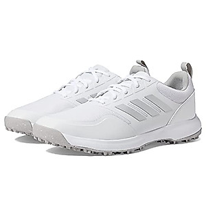 adidas Women's W TECH Response SL3 Golf Shoe, FTWR White/Grey Two/Silver met, 9