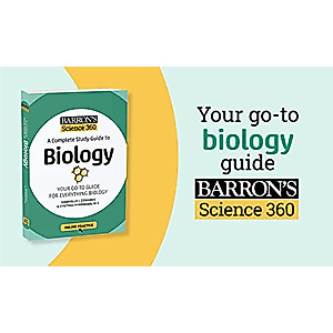 Barron's Science 360: A Complete Study Guide to Biology with Online Practice (Barron's Test Prep)