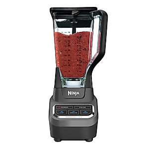 Ninja Professional 72 Oz Countertop Blender with 1000-Watt Base and Total Crushing Technology for Smoothies, Ice and Frozen Fruit (BL610)