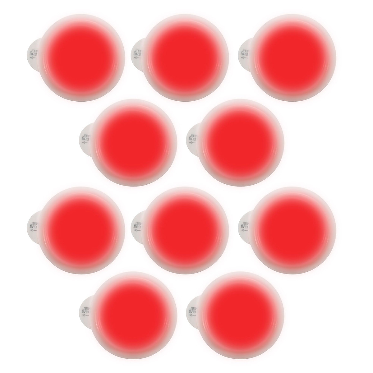 Cyalume ChemLight Military Grade LightShape Circle Marker, Red, 4 Hour Duration (Pack of 10) (9-42720PF)