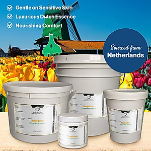 uh*Roh*Muh Premium Refined Mango Butter - Skincare and Hair Care Essential for Silky Smooth Hydration | DIY Beauty Essential Body Butter, Your Ultimate Dry Skin Solution 32 oz(Net Wt.:0.8 kg/1.5 lb)