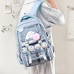 owsber New Cute Backpack Cartoon Backpack Travel Backpacks,Large Capacity Waterproof Backpack for Christmas Gifts (10, A)