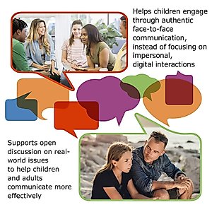 Face to Face Transitions Card Game (Middle to High School Edition) – Communication Development for Important Life Transitions, Ages 12 and Up