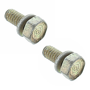 Mercury Marine Mercruiser New OEM Lock Washer & Screw (.250-20 x .625) Set of 2 10-69035