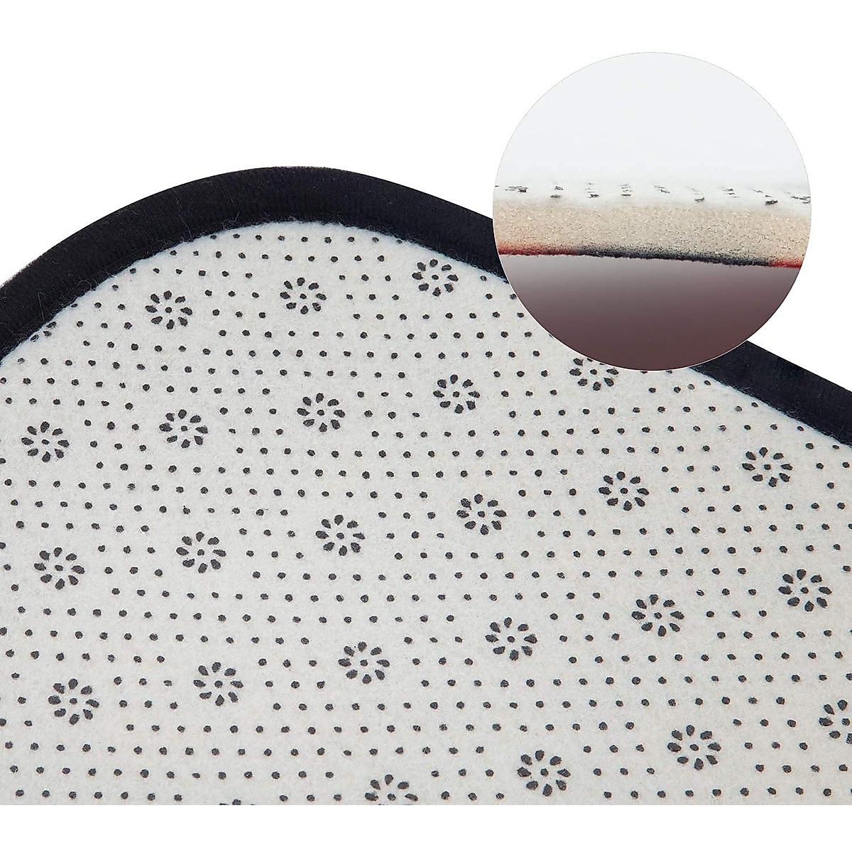 hdmfl GJING Sunflower and Rooster Kitchen Rugs and Mats [2 PCS] Anti-Fatigue Kitchen Floor Mat ​Non Slip Machine Washable Runner Carpets for Floor,Kitchen, Bathroom,Sink,Office,Laundry 17x59+17x29in