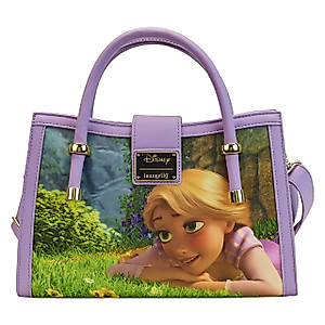 Loungefly Disney Crossbody Bag Rapunzel Princess Official Purple One Size