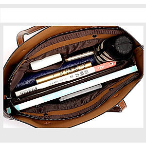 Ecokaki Women’s Vintage Large PU Leather Travel Handbag Hobo Bag Shoulder Bag Sling Bag Cross Body Bag Dark Red