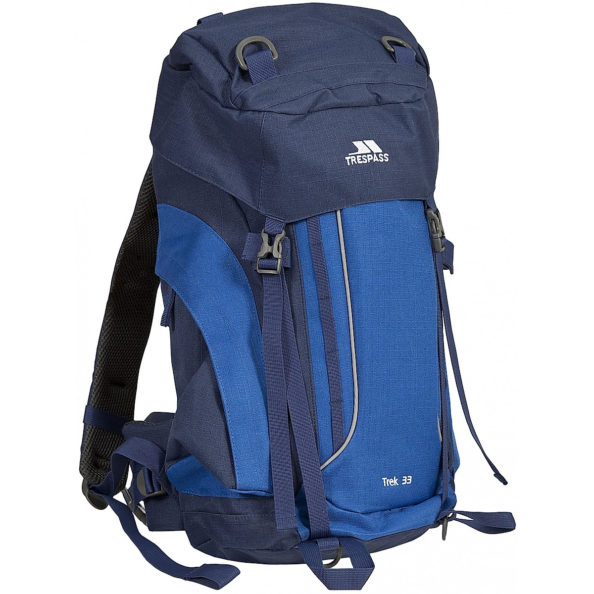 Trespass Trek 33 Rucksack/Backpack (33 Liters) (One Size) (Electric Blue)
