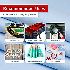 High Quality Craft Felt by The Yard 72" Wide X 1 YD Long - Kelly Green