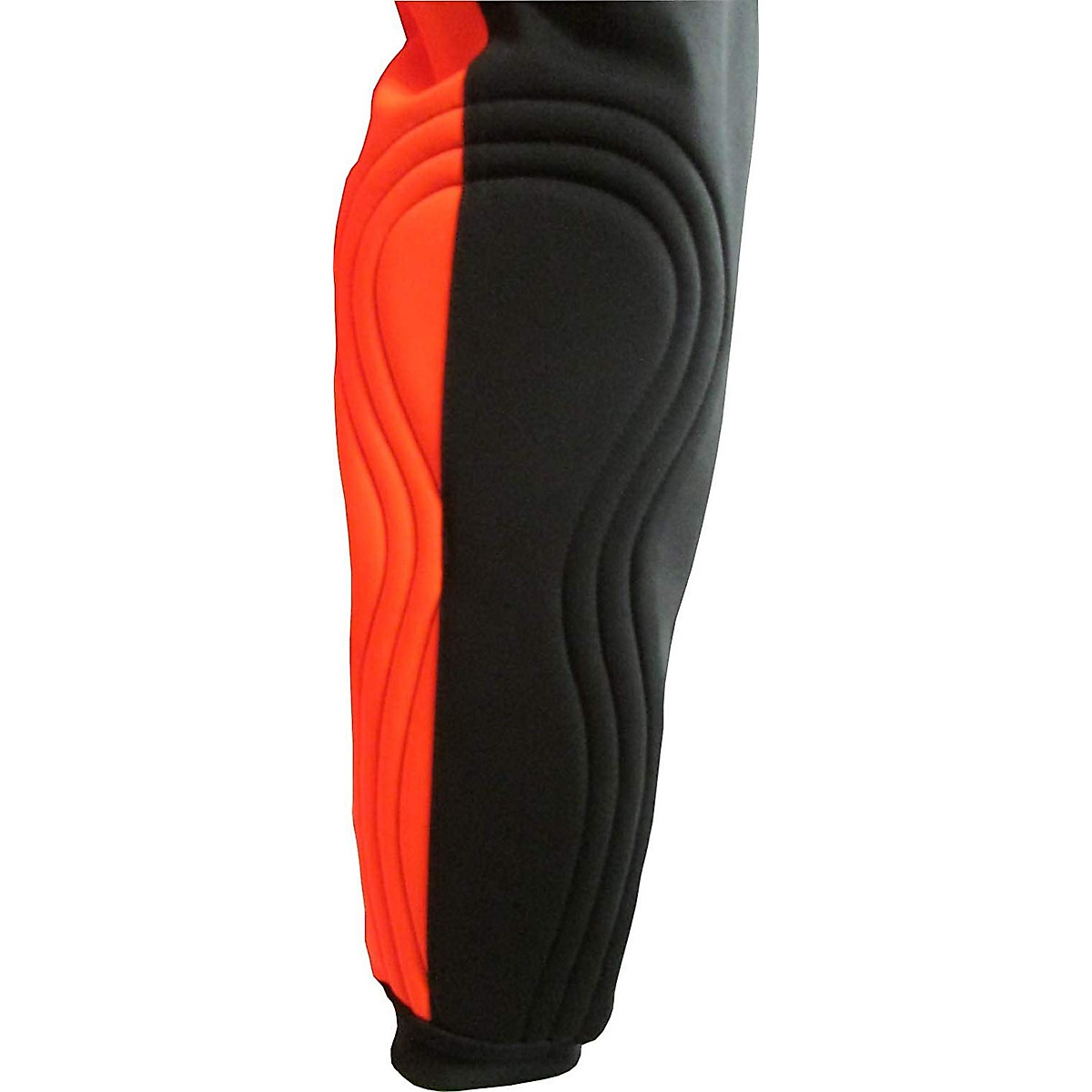 Vizari Vallejo Goalkeeper Jersey for Adults | 100% Polyester Adults Soccer Goalie Jersey for Exceptional Performance | Two Tone Mens Soccer Goalie Jersey with Padded Elbows for Safety Orange/Black