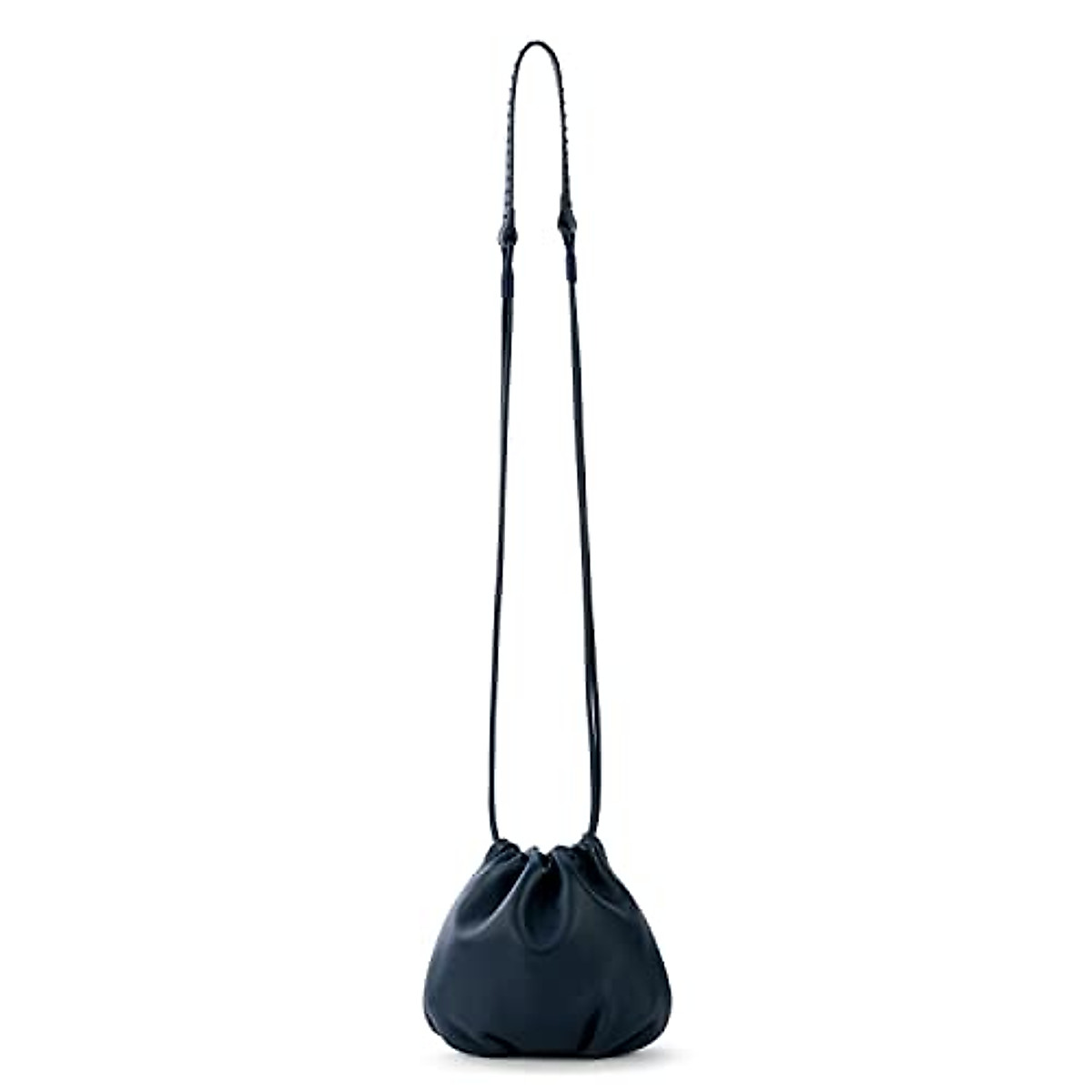 The Sak Lorelie Drawstring Crossbody Bag in Leather, Multi-Use Design