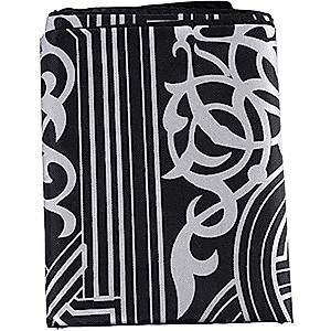 Anlising 4 Pieces Portable Travel Prayer Mat with Compass, Waterproof Polyester Prayer Rug, Muslim Travel Prayer Mat, for Ramadan Gifts (60cm×100cm)