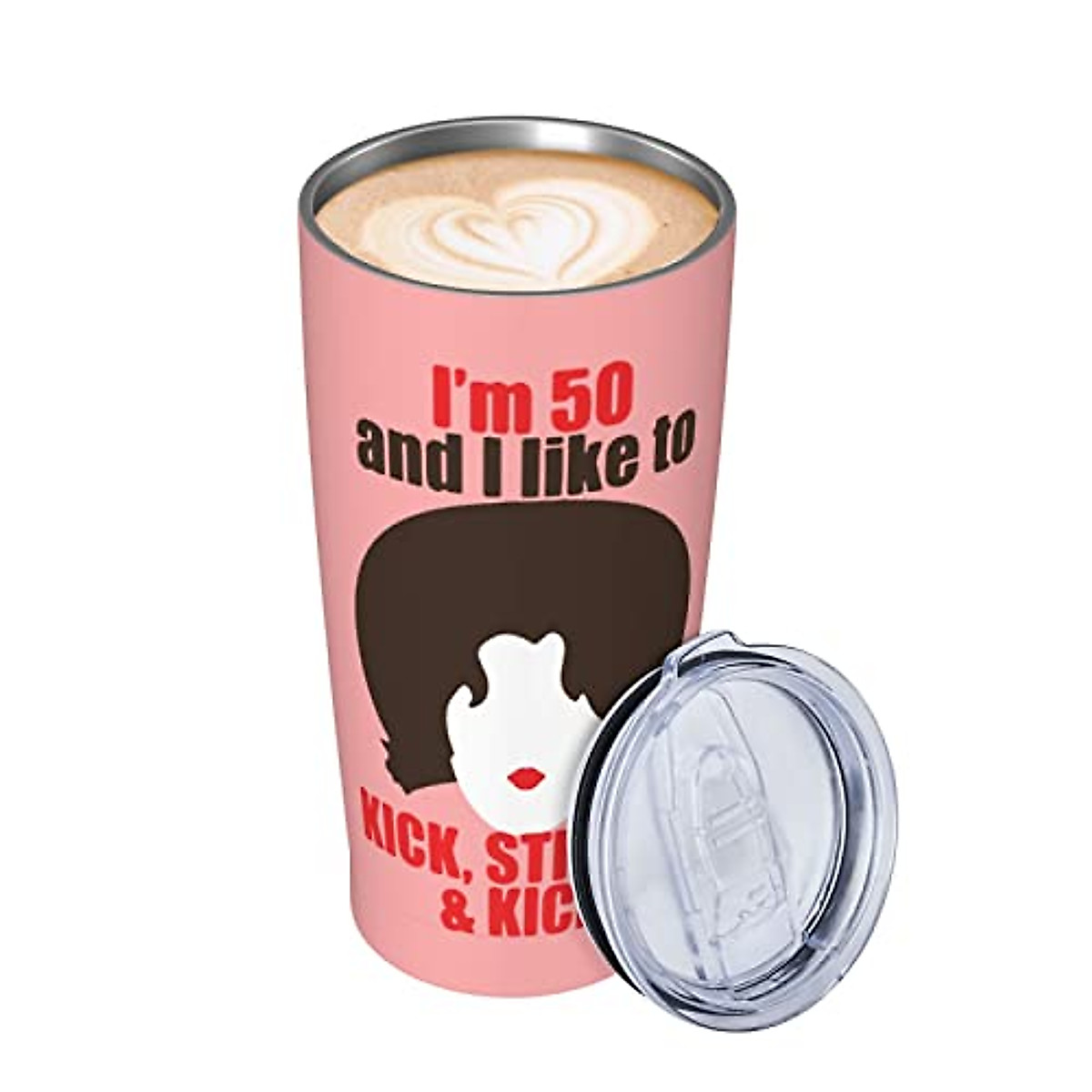 Sally O Malley Snl Car Mug Stainless Steel Cup With Straw Heat Insulation Travel Coffee Mugs Thermos Cups 20 OZ