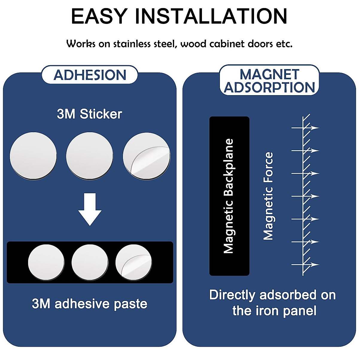 Clean Dirty Sign,Clean Dirty Stainless Steel Dishwasher Magnet Sign,Dish Wash Silder Sign Magnet for Kitchen,Kitchen Dishwasher Magnets Sign, No-Scratch Strong Magnets, Dirty Clean Dishwasher Magnet with 3 Double-Sided Stickers