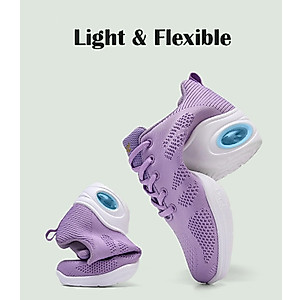 Womens Jazz Shoes Dance Sneakers Lace Up Breathable Air Cushion Lady Dancing Shoes Split Sole Zumba Trainers Athletic Walking Platform Black 38