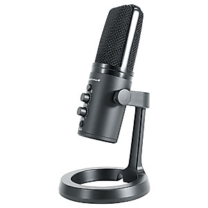 Rockville Rock-Stream PRO Gaming Streaming Recording Dual Pattern USB Microphone