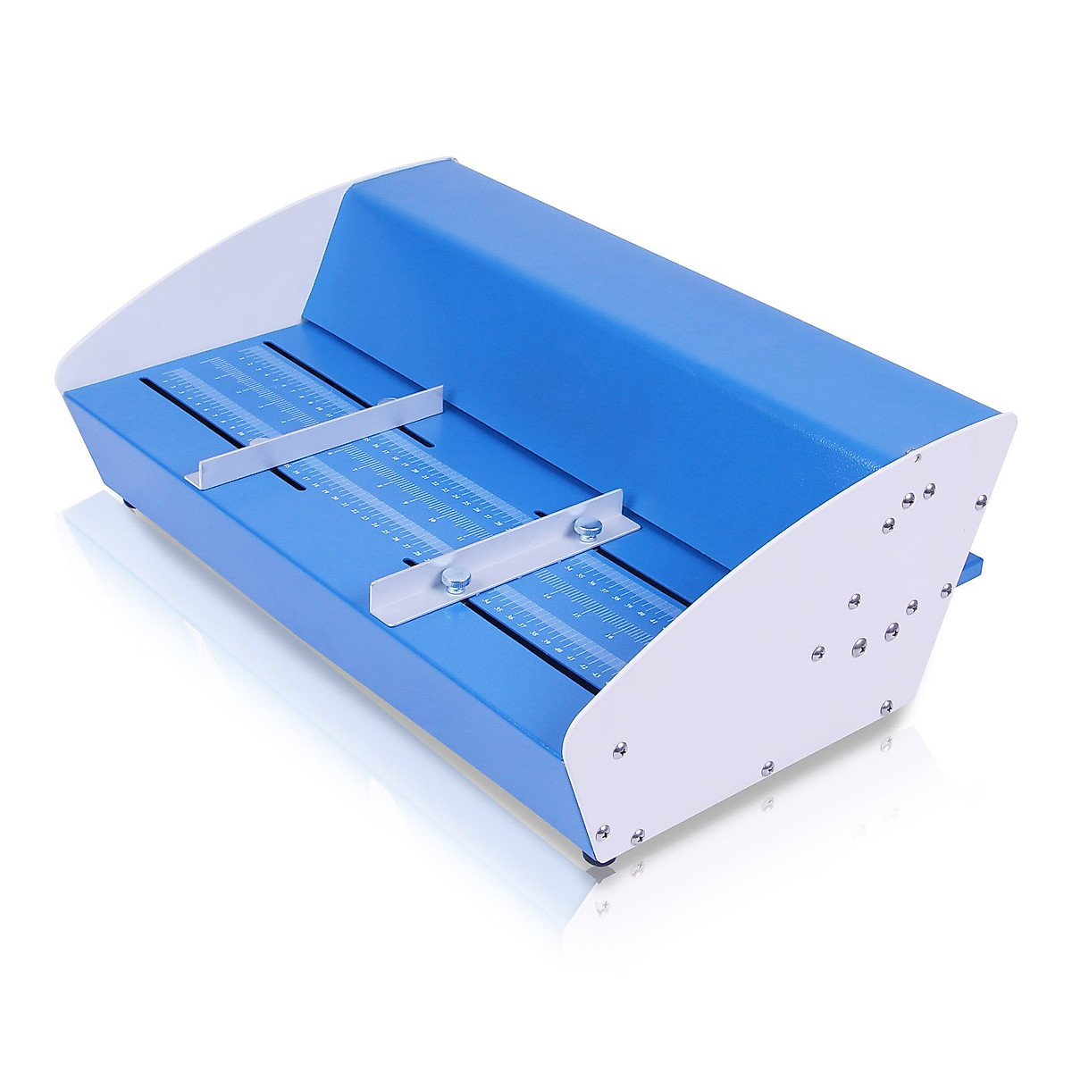 VEVOR Electric Creasing Machine 18 Inch 460mm Paper Creasing Scoring Machine 3 in 1 Creasing Machine with Heavy Duty Metal Present Multi-Function