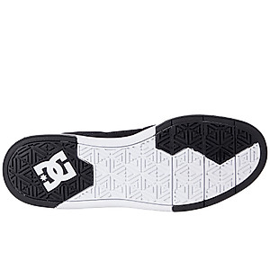 DC Cure Casual High-Top Skate Shoes Sneakers Black/White 10 D (M)