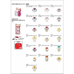 Richell for Mugs Straw Set S-2