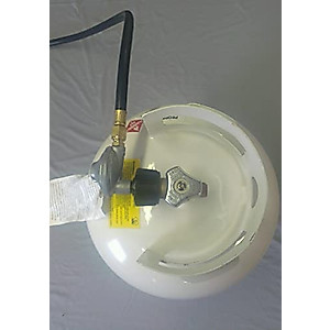 The Blue Rooster Chiminea and Firepit Gas Conversion Kit 10' Hose