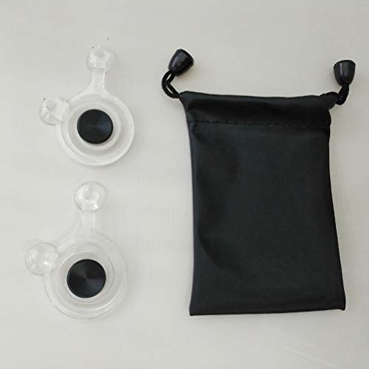 Mobile Phone Game Joystick - Mobile Game Joystick Button Game Controller Touch Screen Joypad Compatible for iPad iPhone Mobile Tablet Smart Phone (White)