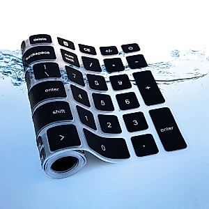 Keyboard Cover for 2024 2023 15.6" Dell Inspiron 15 3510 3511 3515 3525 3530 3535 5510 5515 5518 7510, Inspiron 16 7610, Vostro 15 3510 5510 5515, Latitude 3520, 2022 Inspiron 15(Not Fit Dell G5 G15)