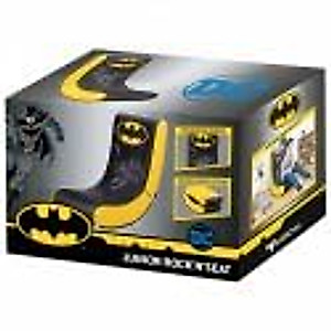 Subsonic Batman - Junior Rock'n'seat Gaming Chair- Child/Teenager Gamer Seat for Bedroom Official License (PS5////)