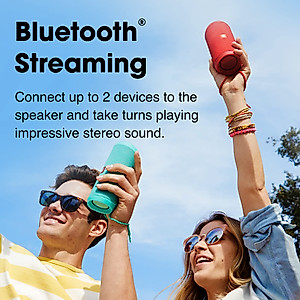JBL Flip 4, Camouflage - Waterproof, Portable & Durable Bluetooth Speaker - Up to 12 Hours of Wireless Streaming - Includes Noise-Cancelling Speakerphone, Voice Assistant & JBL Connect+