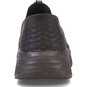 Skechers Men's Max Cushioning Slip-Ins-Athletic Slip-On Running Walking Shoes with Memory Foam Sneaker, Black, 10.5