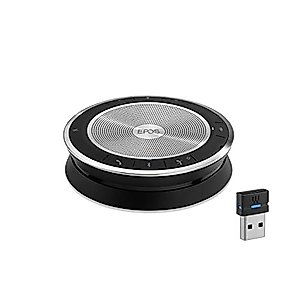 EPOS Expand SP 30T (1000225) Portable Bluetooth Speakerphone | Instant Conferencing Anywhere | Sound-Enhanced | PC, Mobile Phone & Softphone Connection