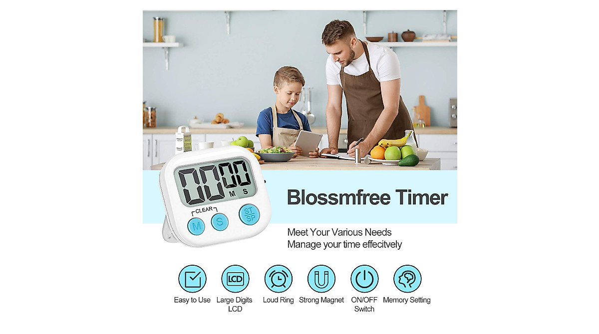 UMIKAkitchen 2 Pack Kitchen Timer - Simple & Effective