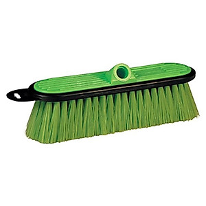 Mr. Longarm Very Soft Flow-Thru for RV, Boat & Auto Gel Coat & Fine Surface Cleaning Brush -404 , Green