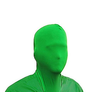 LimoStudio Green Chromakey Bodysuit, Unisex for Male & Female, Spandex Flexible Stretchable Elastic, Higher Density > 200 GSM Premium Fabric, Adult Size Custome for Photo Chroma Key, Video, AGG779