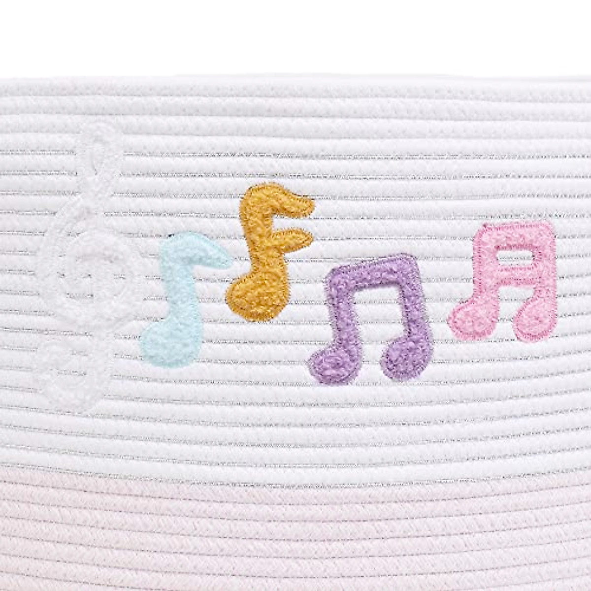 Volhouim XXXLarge Cotton Rope Basket， Blanket Storage for Living Room for Storage Blanket Basket Nursery Toy Basket Baby Laundry Basket for Clothes Towels Blankets，Empty Gift Basket 22"x14" Pink