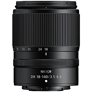 Nikon Z fc DX-Format Mirrorless Camera with NIKKOR Z DX 18-140mm f/3.5-6.3 VR Lens