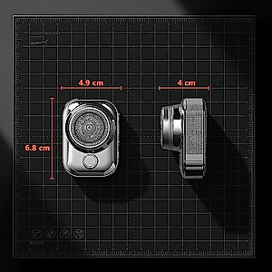 Men's Mini Electric Razor COSANO Portable Electric Shaver IPX7 Waterproof, USB Rechargeable, Cordless Electric Razor for Home,Car,Travel，Woman. (Blue)